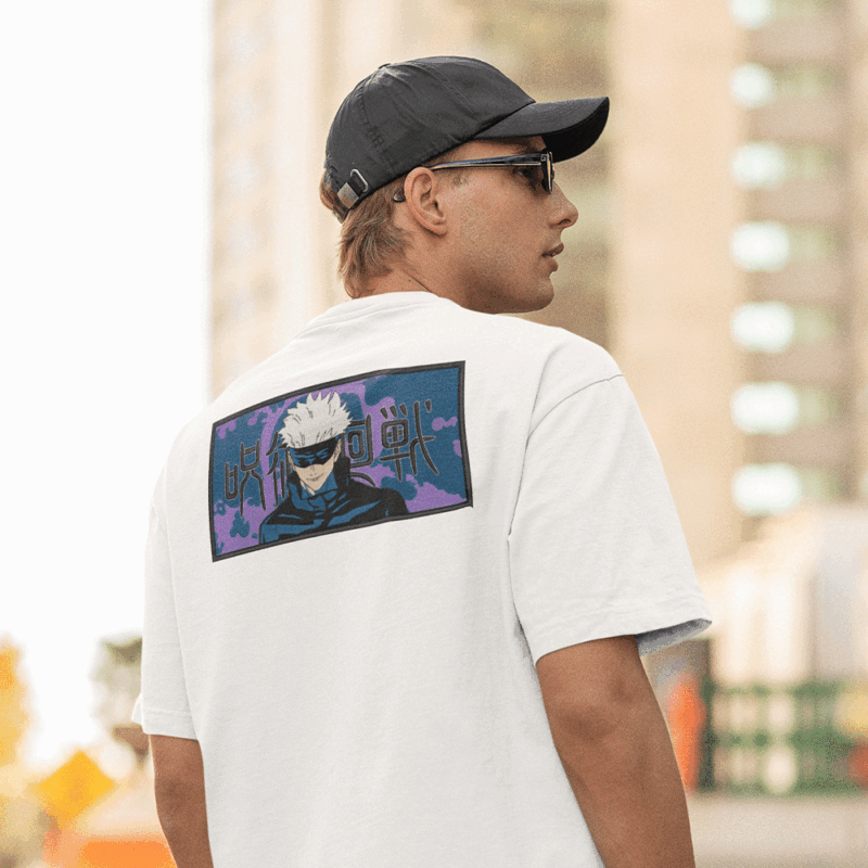 Gojo Sensei T-Shirt – Otaku Stitch