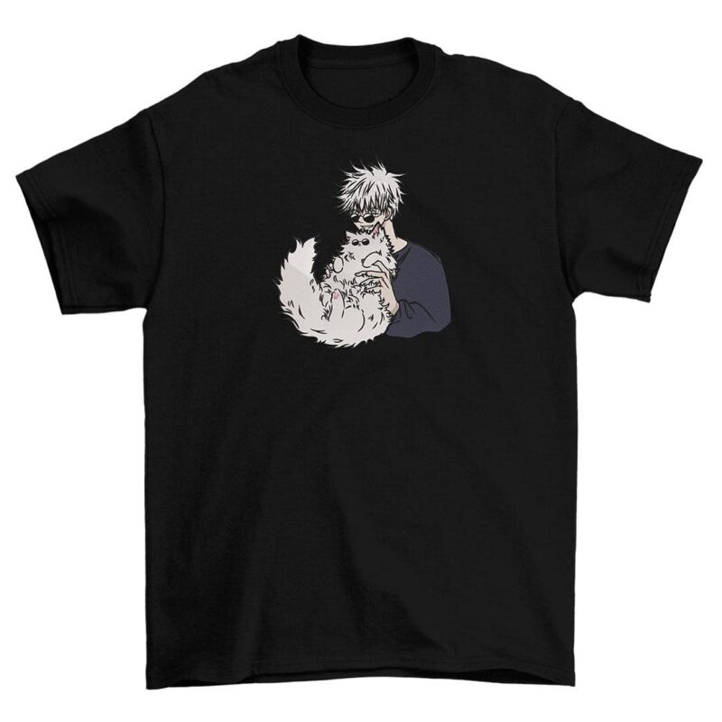 Gojo x Cat T-Shirt – Otaku Stitch
