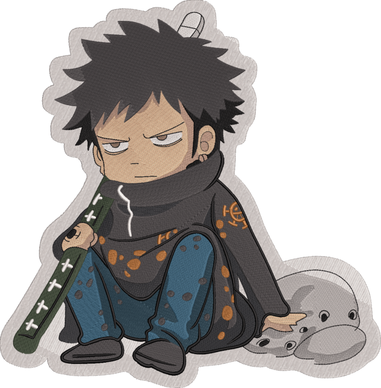 Law Chibi Hoodie – Otaku Stitch